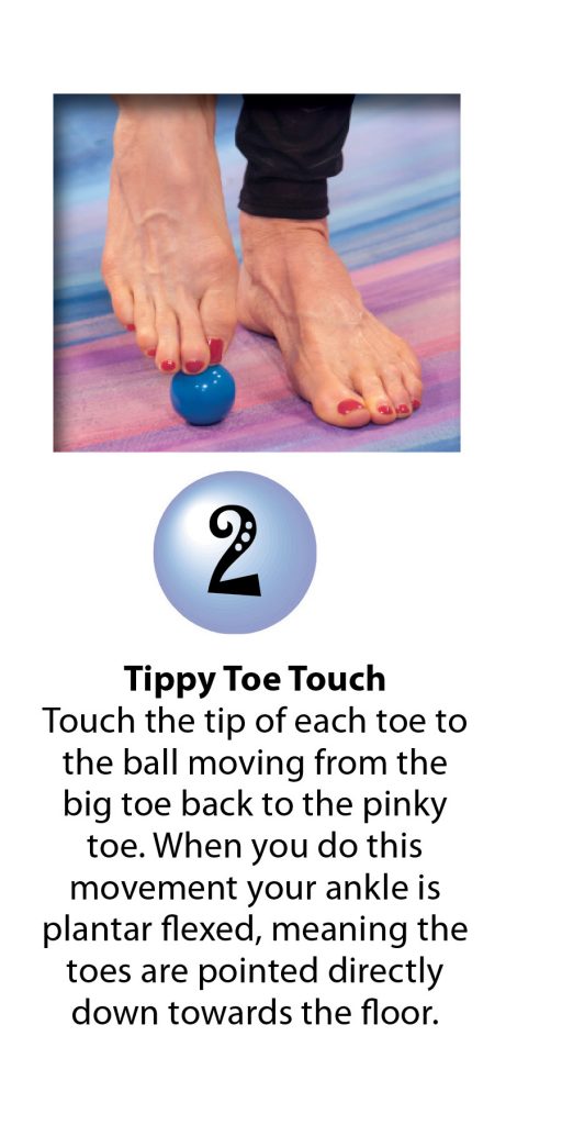 Bare Feet Exercises with Small Ball - Sit and Be Fit